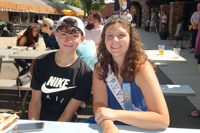 Friedrich Niebergall and Emily Kerimian Having Fun | German American School